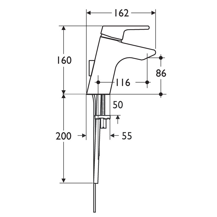 Ideal Standard Active Basin Mixer