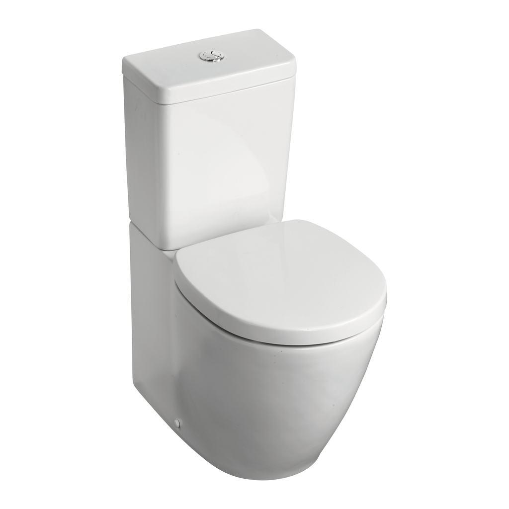 Ideal Standard Concept Arc close coupled WC with dual flush valve - 6/4 ...