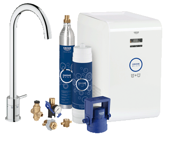 GROHE Kitchen Mixers GROHE BLUE CHILLED & SPARKLING