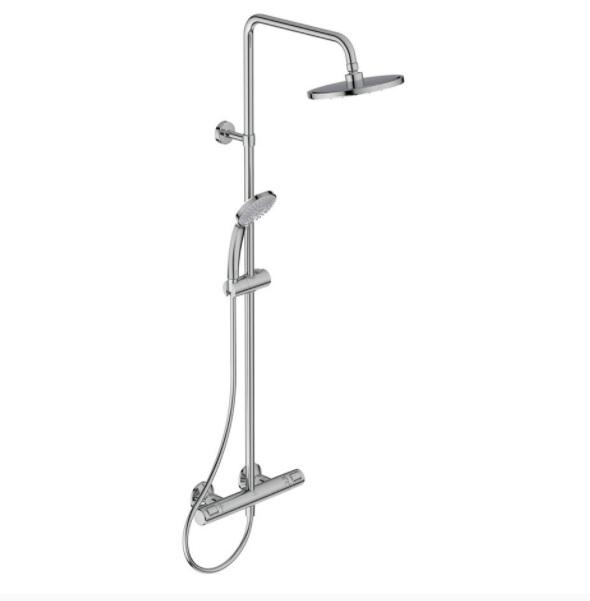 Ideal Standard A7209AA CERATHERM T25 Dual exposed thermostatic bath ...