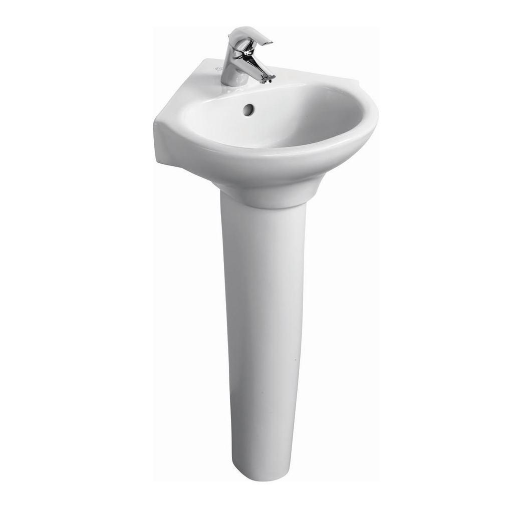 Ideal Standard STUDIO Corner Basin with Pedestal