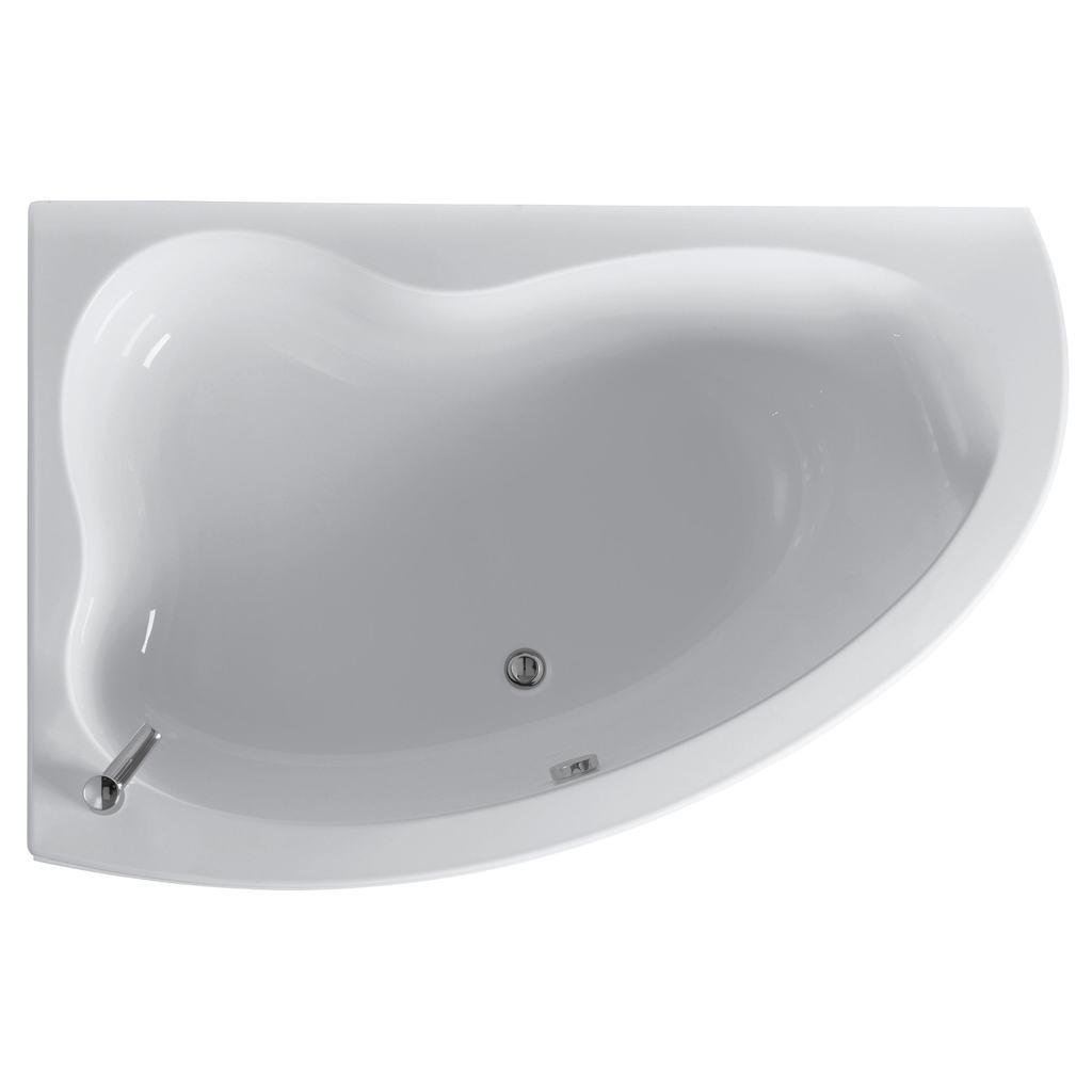 CREATE Offset Corner Bath 1600mm Idealform