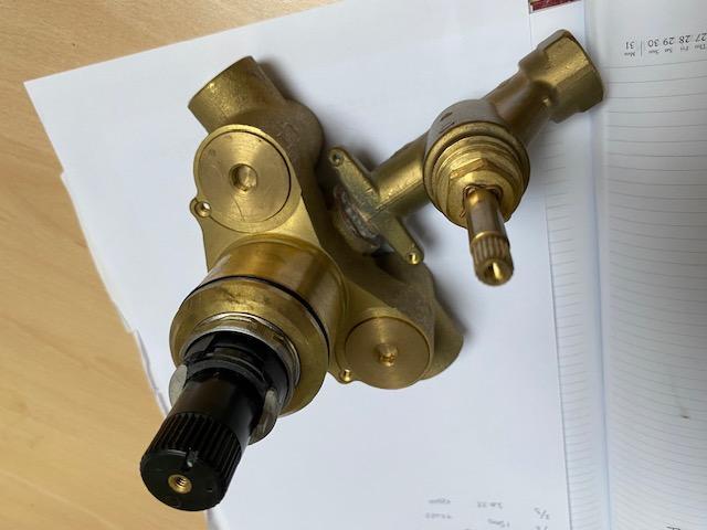 GROHE ** 2 only ** 34211 Grohtherm 1000 complete concealed body ...