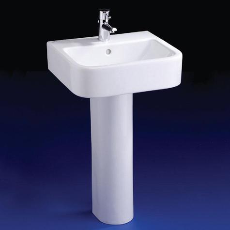 Ideal Standard CREATE SQUARE Basin 50cm Pedestal/Countertop