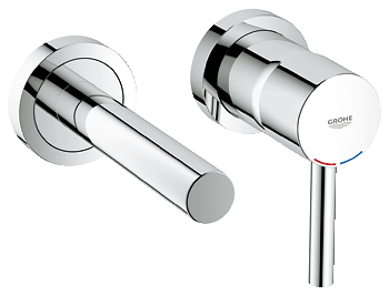 GROHE Essence 2 hole wall Basin Mixer