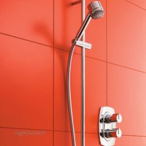 Trevi OUTLINE shower valve & Sliderail Kit, thermostatic