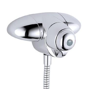A5133AC Trevi PBV Manual exposed shower valve WHITE