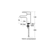 Ideal Standard A5535AA ATTITUDE Basin Mixer - Showers-Direct2u ...